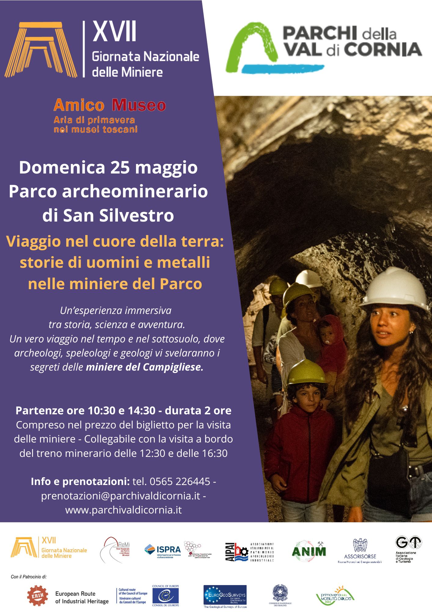 GIORNATA DELLE MINIERE NEL PARCO ARCHEOMINERARIO DI SAN SILVESTRO ...